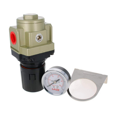 Othmro 1Pcs Air Pressure Regulator Air Filter SMC AR4000-04 G1/2 Gauge ...