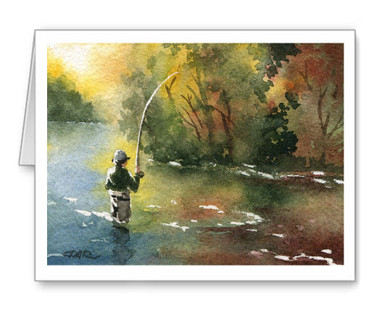 DJ Rogers Fine Art Perfect Drift - Set of 10 Fly Fishing Note Cards ...