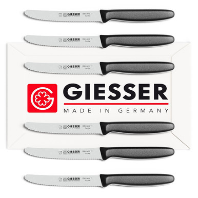 Giesser since 1779, Made in Germany, serrated Utility kitchen knives ...
