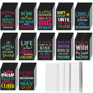 60 Pack Inspirational Notepads Mini Motivational Notebooks Small Pocket ...