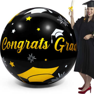 Hiboom 60 Inch Graduation Beach Ball Class of 2023 Giant Beach Ball ...