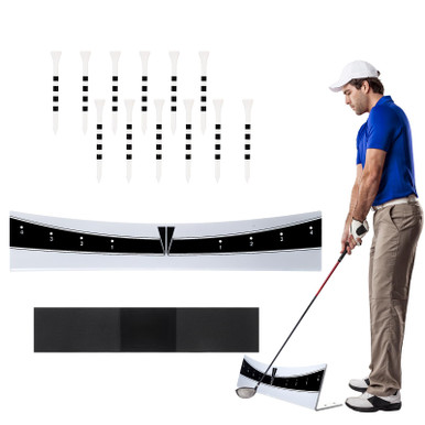 Leyndo Golf Edge Putting Plane Rail Golf Swing Training Aid Portable ...