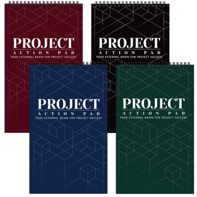 Zhanmai 4 Pcs 7 x 11.75 Inches Project Action Pad Project Management ...