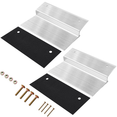 Zonon 2 Pack Aluminum Loading Ramp Kit 12 Inch Create Your Own Ramps to ...