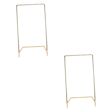 IMIKEYA 2pcs Picture Display Frame Photo Frame Holder square stand ...