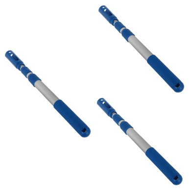 BESTOYARD 3pcs Swimming Pool Telescopic Pole Telescoping Pool Vacuum ...