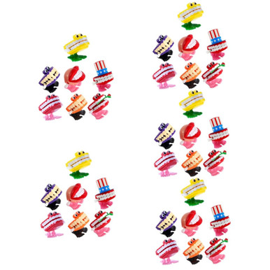 Toyvian 35 Pcs Tooth Wind-up Toy Halloween Toys Toddler Gifts Toys for ...