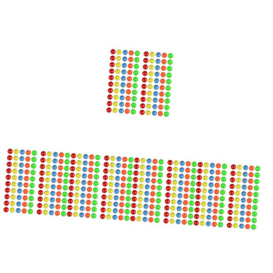 ibasenice 500 pcs Counting Balls Probability Learning Balls Toys in ...