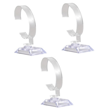 Holibanna 18 Pcs plastic watch display stand acrylic display risers ...