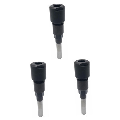 Adapters 3pcs Router Bit Collet Extension Rod Chuck Engraving Chuck ...