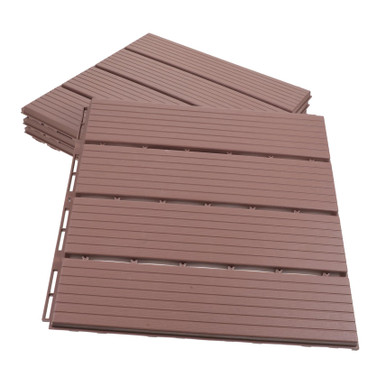 BESTOYARD 4pcs Assembled Floor snap Together Flooring Backyard Flooring ...