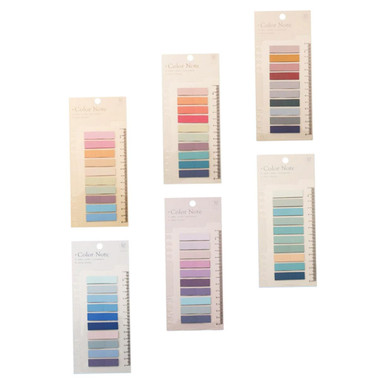 COOPHYA 6 Index Sticker Note Taking Notebook Sticky Notes Transparent ...