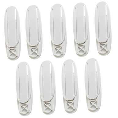 Garneck 9 Pairs Cable Manager Router Cable Wall Mounted Clothing Rack ...