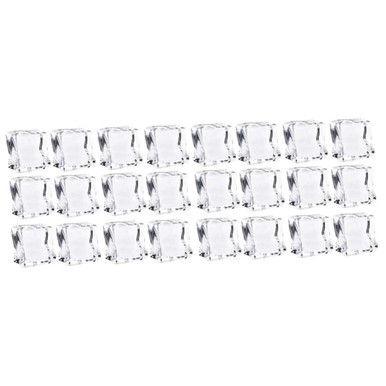 ERINGOGO 96 Pcs reusable ice cubes faux ice cubes artificial ice cubes ...