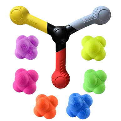 Reaction Speed Agility Training Tools 7pcs Kit-Include 1 Hand Eye ...
