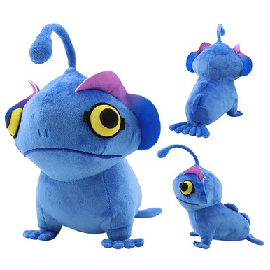 The Sea Monster Plush Toy Blue Lantern Fish Cartoon Doll Blue Sea ...