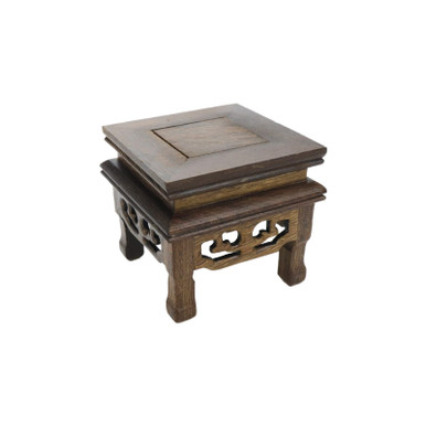 Pufguy Wooden Base Traditional Craft Display Stand Wood Base Pedestal ...