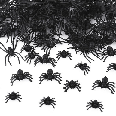 Amaxiu Halloween Realistic Bugs Set, 160pcs Realistic Plastic Spiders 3 ...