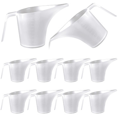 QTLCOHD 10Pcs Funnel Pitcher Plastic Pouring Pitcher Long Spout Pouring ...