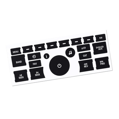 AC Dash Button Repair Kit, Replacement AC Dash Button Sticker Repair ...