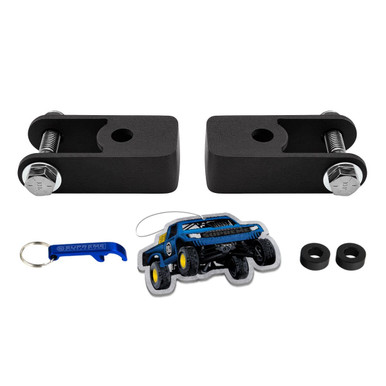 Supreme Suspensions - Rear Shock Extenders for 2003-2017 Chevy Express ...