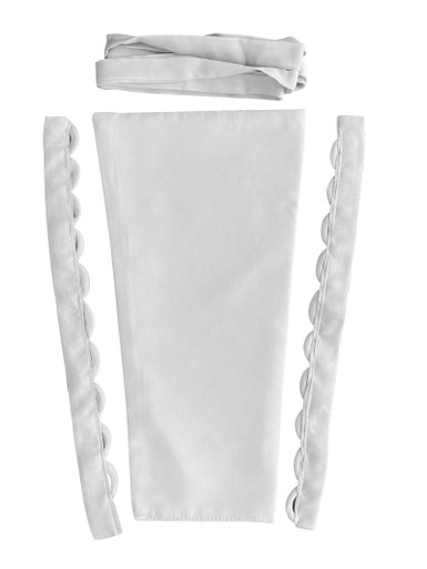 YCShun DIY Chiffon Corset Kit Zipper Replacement Adjustable Fit Corset ...