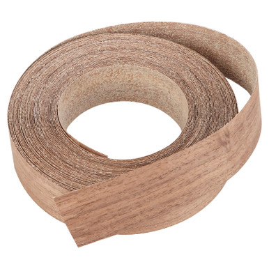WOPPLXY 1-1/2 Inch x 50ft Roll of Walnut Wood Veneer Edge Banding ...