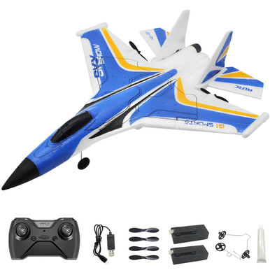 Fistone RC Plane, Remote Control Airplanes, 2.4 Ghz RC Glider with Dual ...