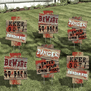 KatchOn, Front Yard Halloween Decorations - Pack of 6 | Spooky This Way ...