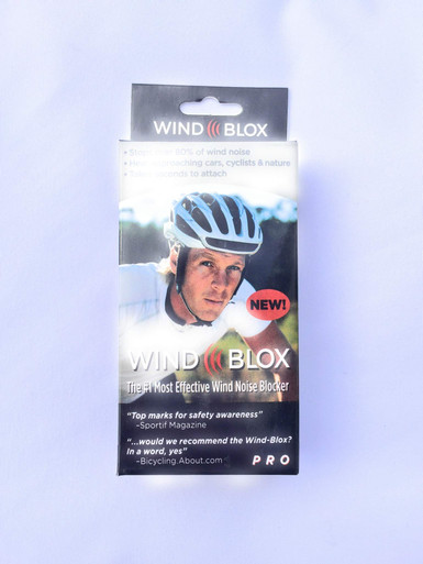 Wind-Blox Silver Pro Helmet Attachment, Wind Noise Blocker Helmet ...