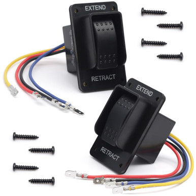 387874 RV Power Stabilizer Switch Electric Jack Switch Compatible with ...