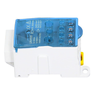 DIN Rail Junction Box, Terminal Block Junction Box with Multiple Cable ...