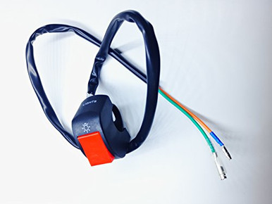 Motorcycle Toggle Switches Handle Switch Button Universal 7/8 inch ...