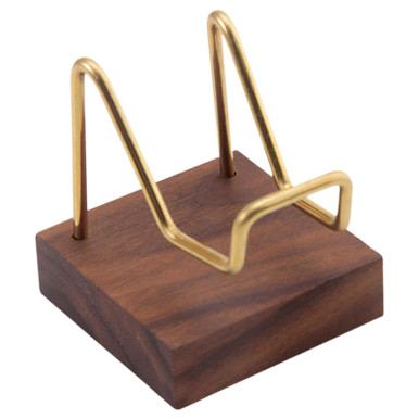AnHuaYK Metal Walnut Display Stand, Crystal Heart-Shaped Display Stand ...