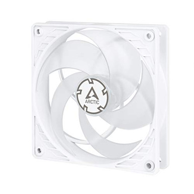 Arctic P12 PWM PST (White/Transparent) - Pressure-optimised 120 mm Fan ...