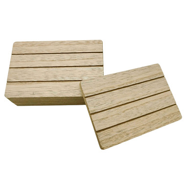 Unfinished Wood Rectangles for Crafts - 10 Pack of 6x4 inch Reversible ...