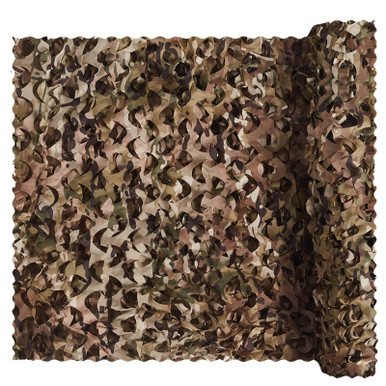 Camo Netting, Bulk Roll Camouflage Netting Army Camo 5 x 13 ft ...