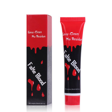Halloween Fake Blood 28ml, Realistic Sfx Fake Blood Makeup Kit ...