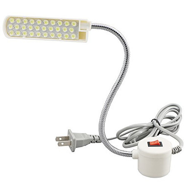 LudoPam LED Sewing Machine Light Flexible Work Light Gooseneck Lamp 30 ...