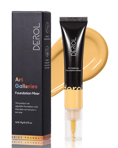 Yellow Liquid Foundation, Foundation Mixing Pigment for Adjusting Shade ...