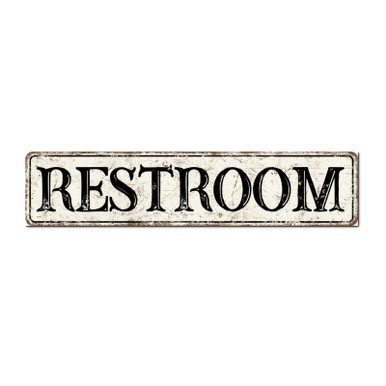 Madcolitote Rustic Restroom Wood Signs Restroom Custom Street Sign ...