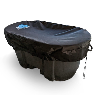 Polar Protector - 100 Gallon Oval Stock Tank Cover Ice Water Therapy ...