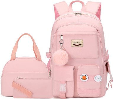 Hey Yoo School Backpack with Lunch Box, Backpack Set Cute School Bag ...