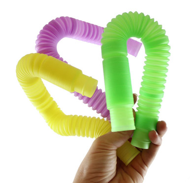 Curious Minds Busy Bags 3 Large Glow in The Dark Fidget Pull and Pop ...