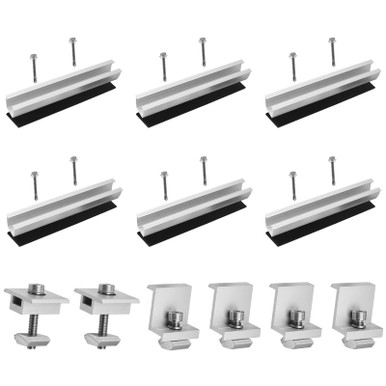 Solar Panel Mount Kit 12 cm and Accessories Mounting Solar Module for ...