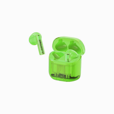 Xmenha Green TWS Wireless Earbuds Earbud Bluetooth 5.3 with Microphone ...