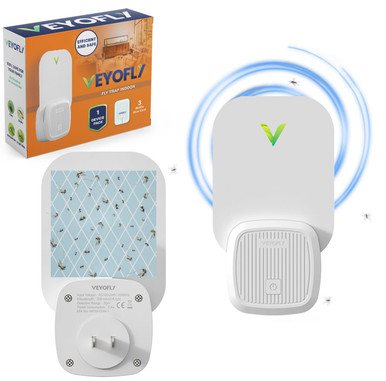 VEYOFLY, Flying Insect Trap, Insect Catcher, Indoor Fly Trap, Safer ...