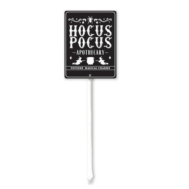 Eveokoki Halloween Yard Sign Hocus Pocus Apothecary Decorations Yard ...