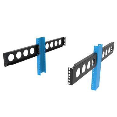 JINGCHENGMEI 2U 2Post Server Rack Depth Extender Conversion Kit ...