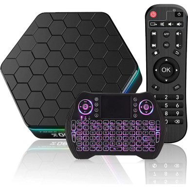TOPIPRO Android TV Box 2023 4GB RAM 32GB ROM T95 MAX Android TV Box 12. ...